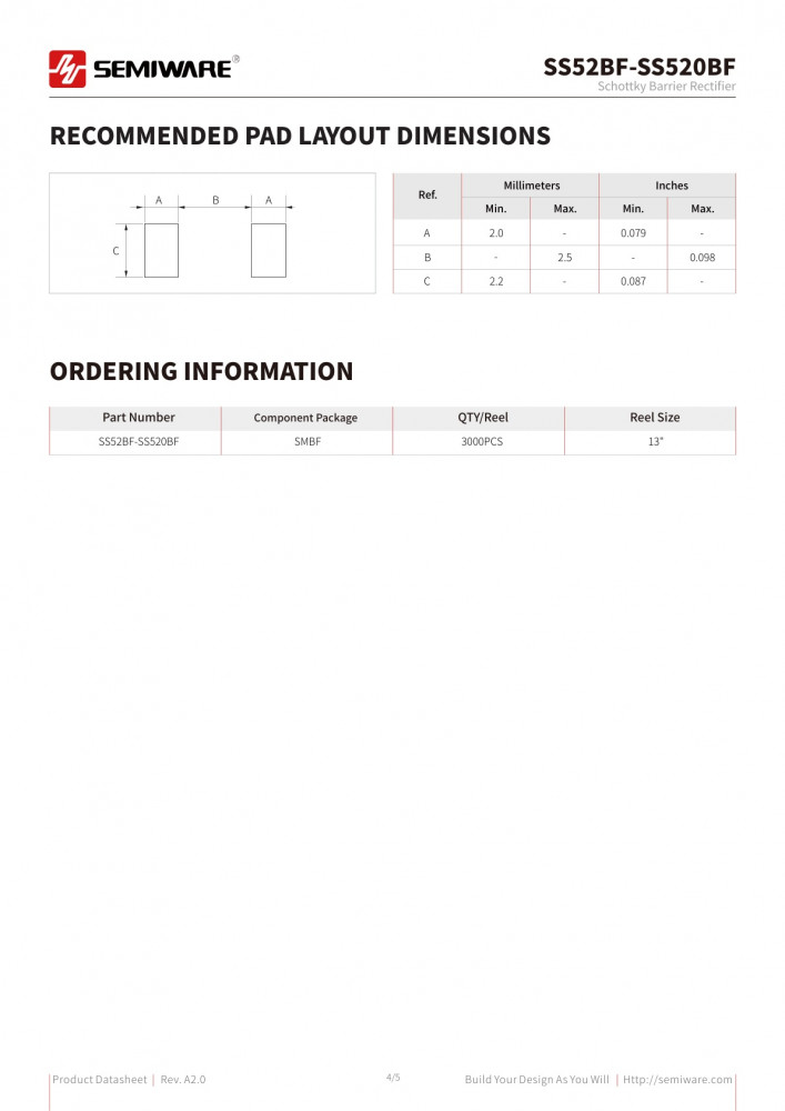 SS520BF datasheet page 4
