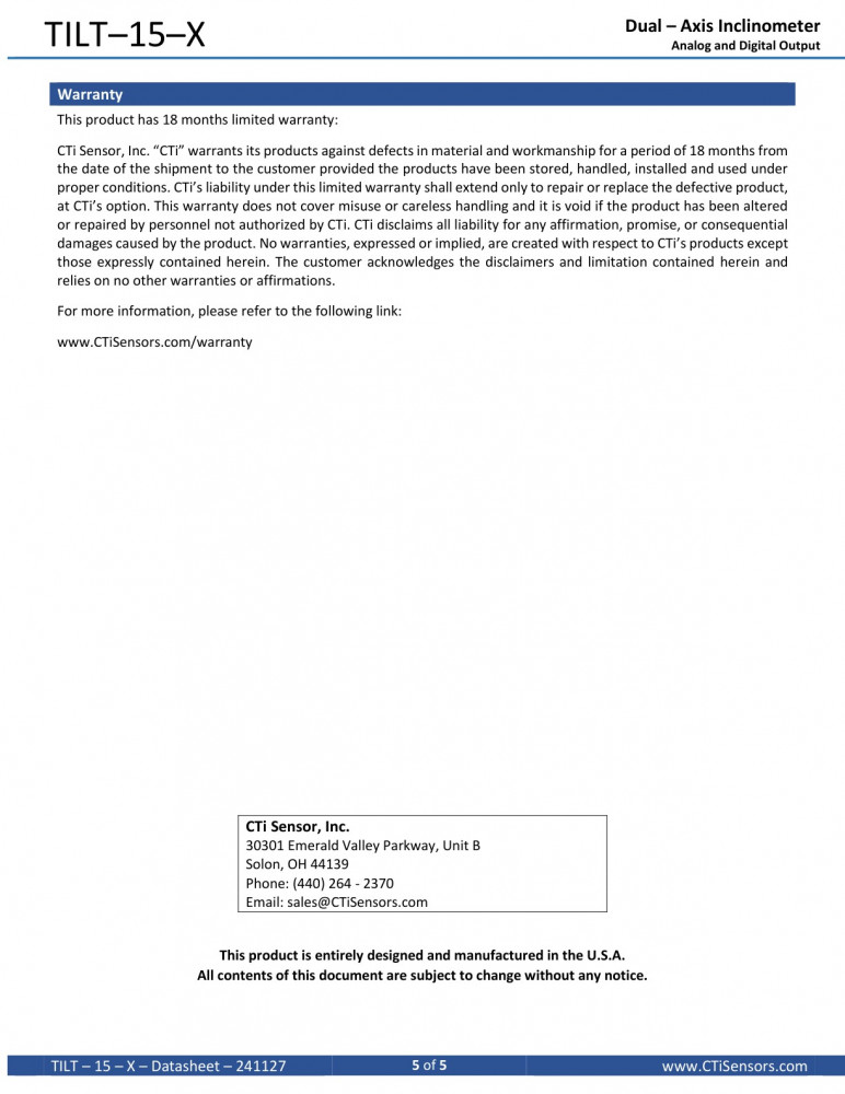 Tilt-15-X-90 product document page 5