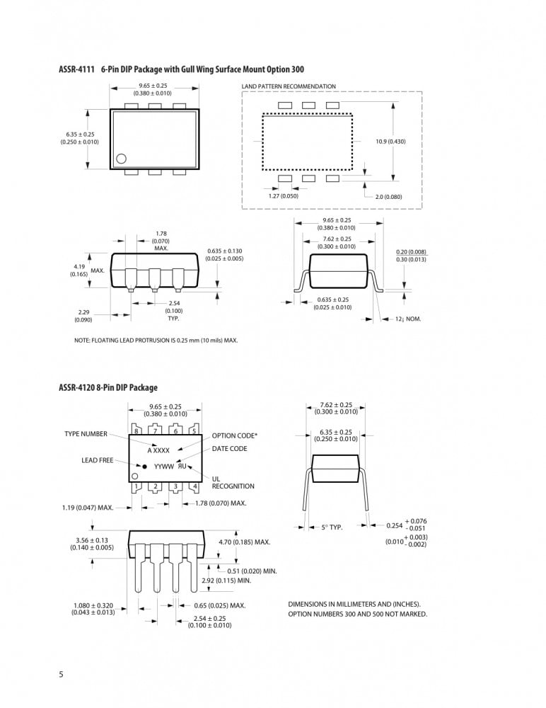 ASSR-4120-302E datasheet page 5