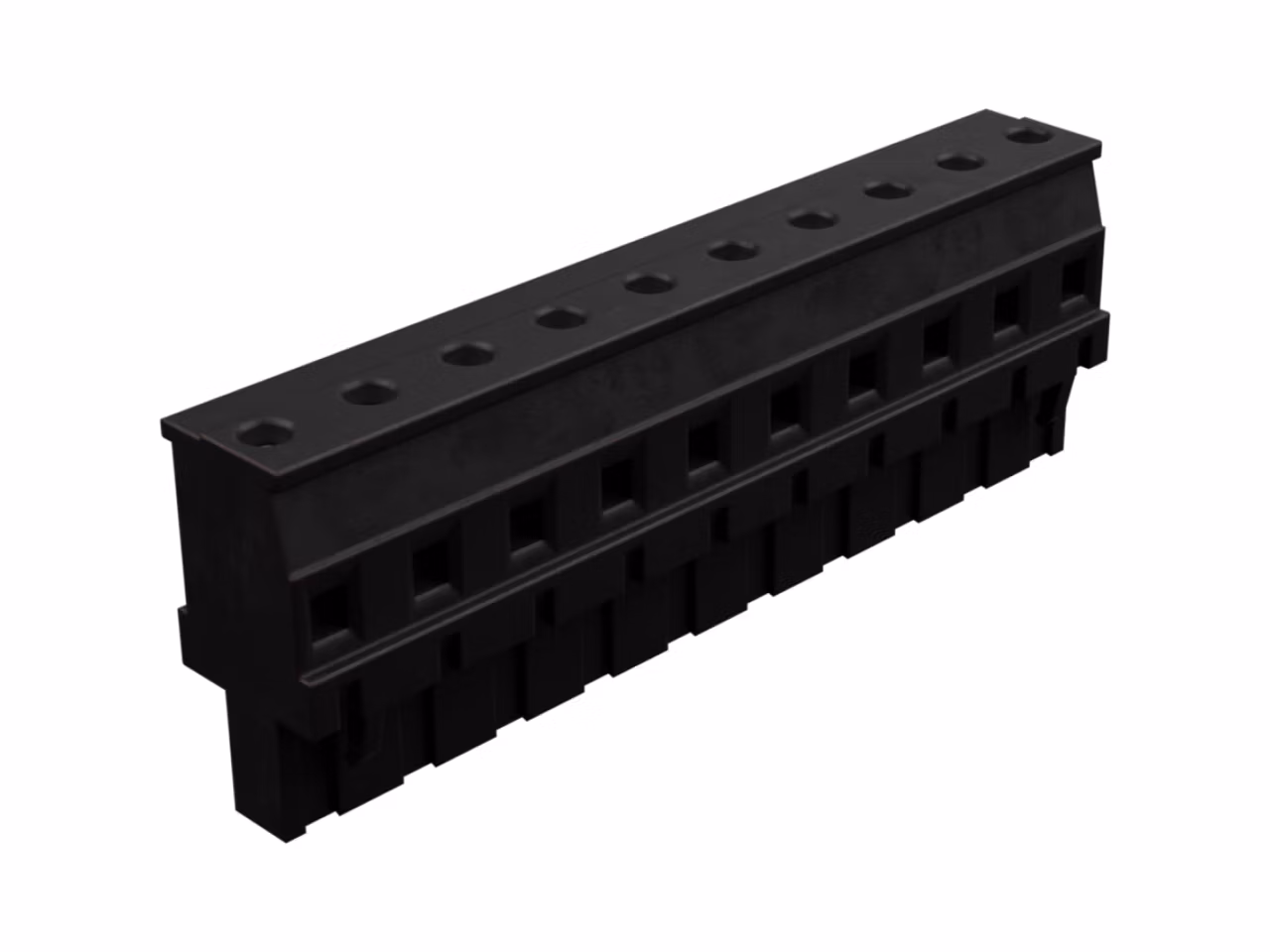 7.50mm Beau Eurostyle Pluggable Terminal Block, 270° Wire Entry, 10 Circuits for sale