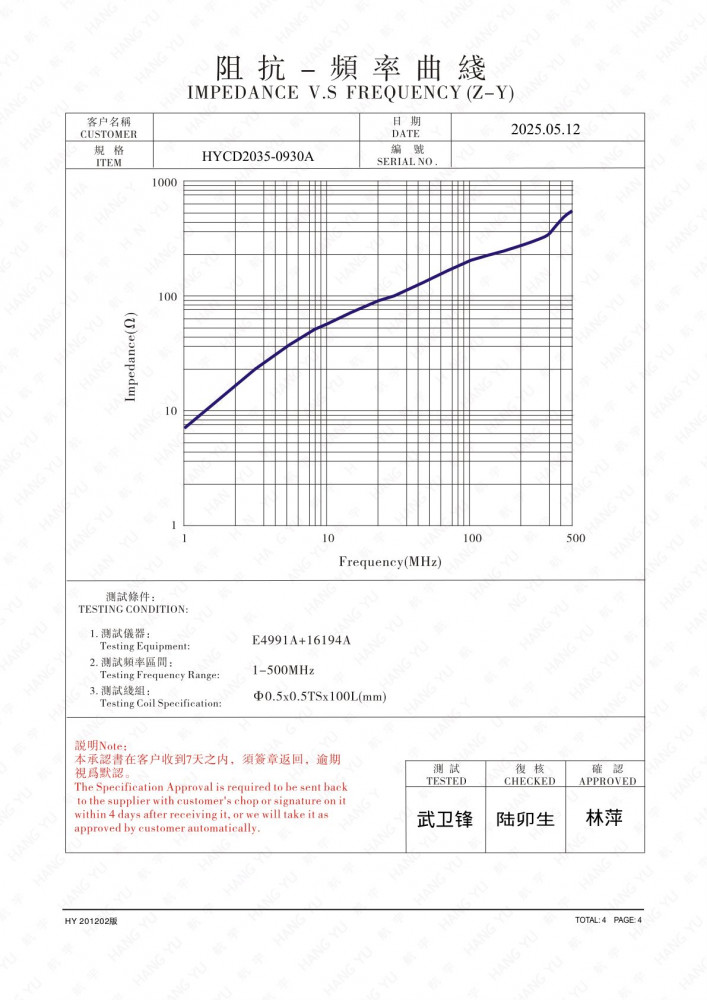 HYCD2035-0930A technical document page 4