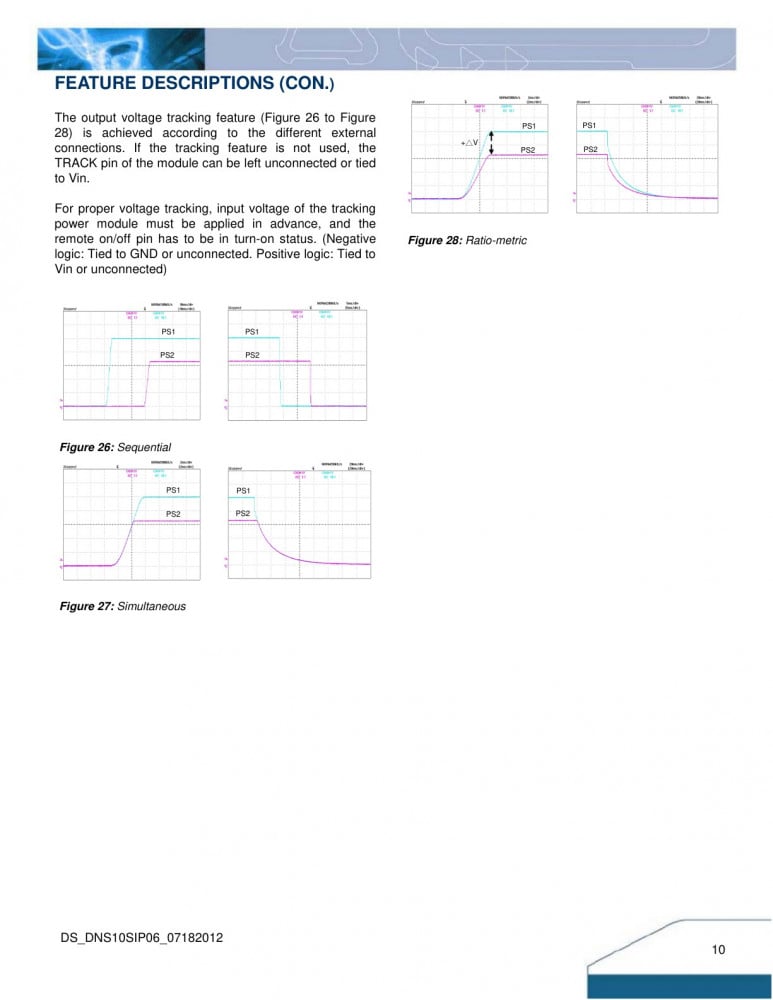 DELTA DNS10S0A0R06NFD datasheet page 10