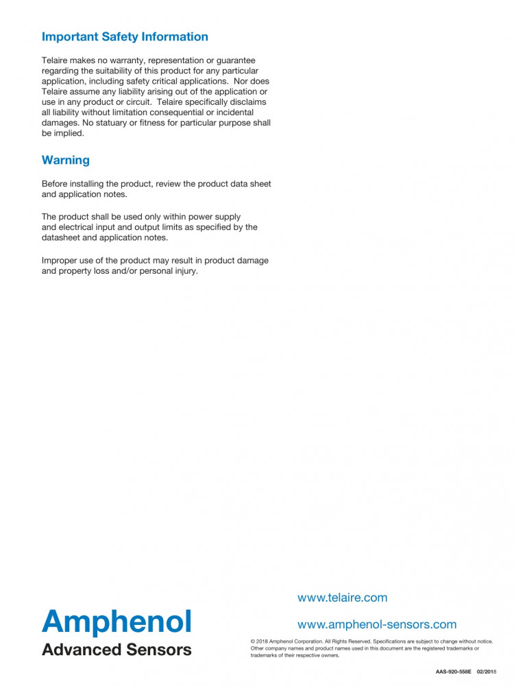 ChipCap 2 datasheet page 4