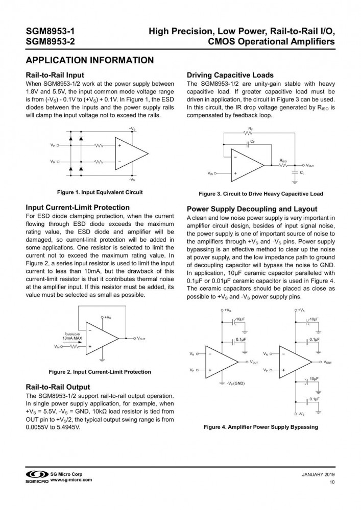 SGM8953 datasheet page 10