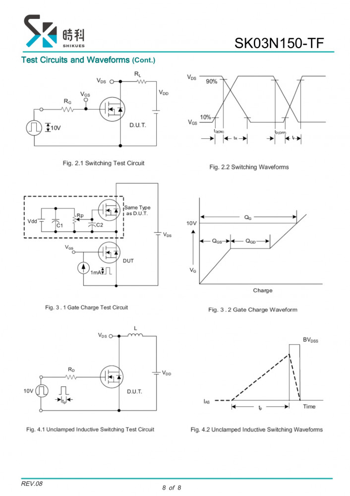 SK03N150-TF datasheet page 8