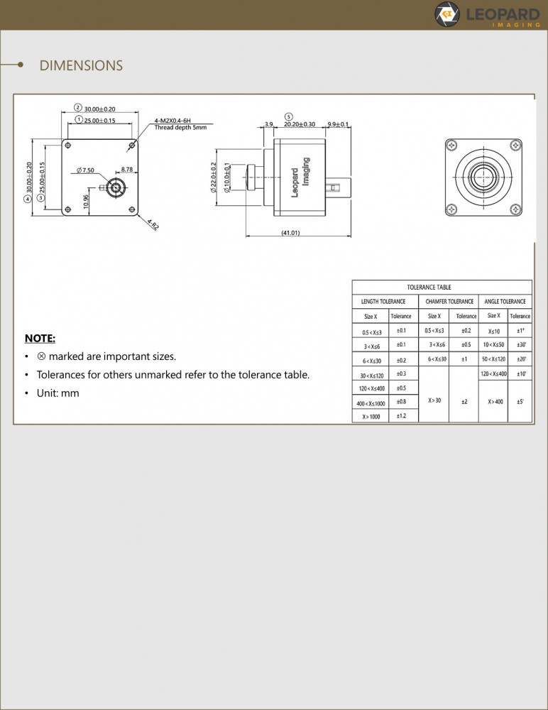 Supplied technical document page 3