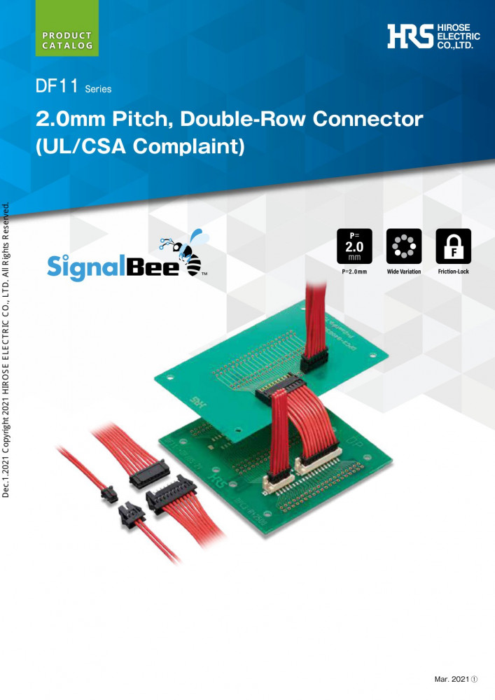 DF11 series technical document page 1