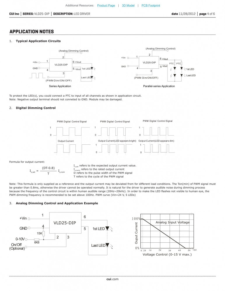 VLD25-350-DIP datasheet page 4