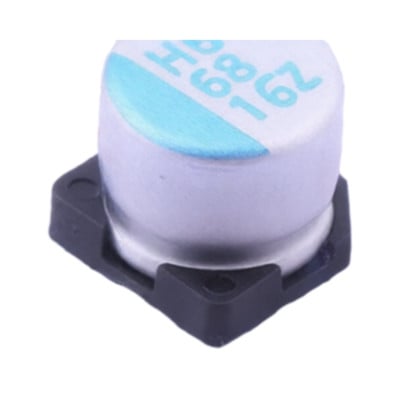 Lelon OVZ561M0ETR-0608 Aluminum-Polymer Capacitor