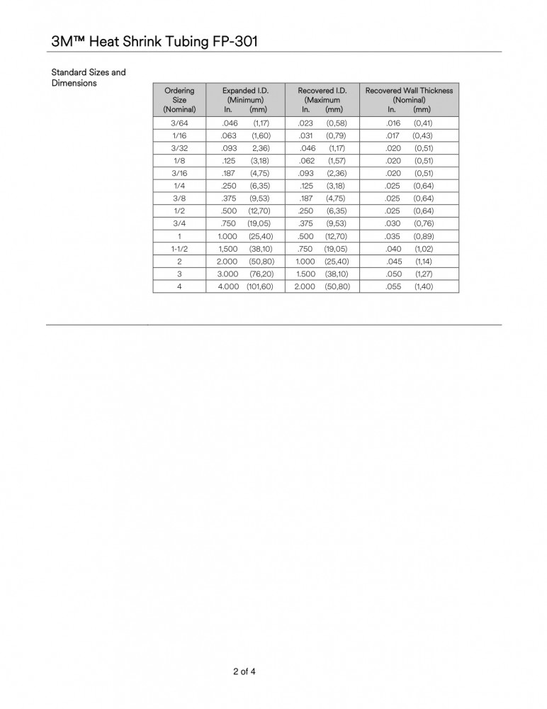 3M FP-301 datasheet page 2