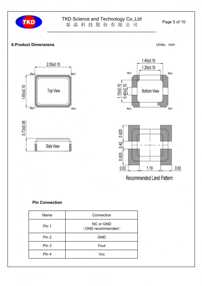 TC20A026000GECN222 datasheet page 5
