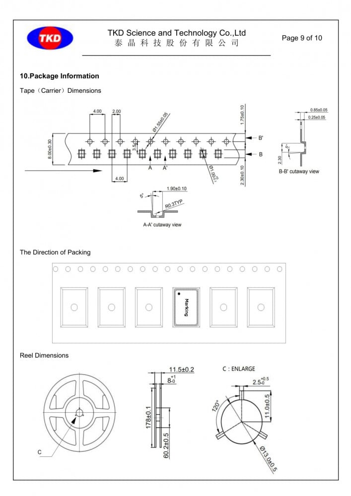 TC20A026000GECN222 datasheet page 9