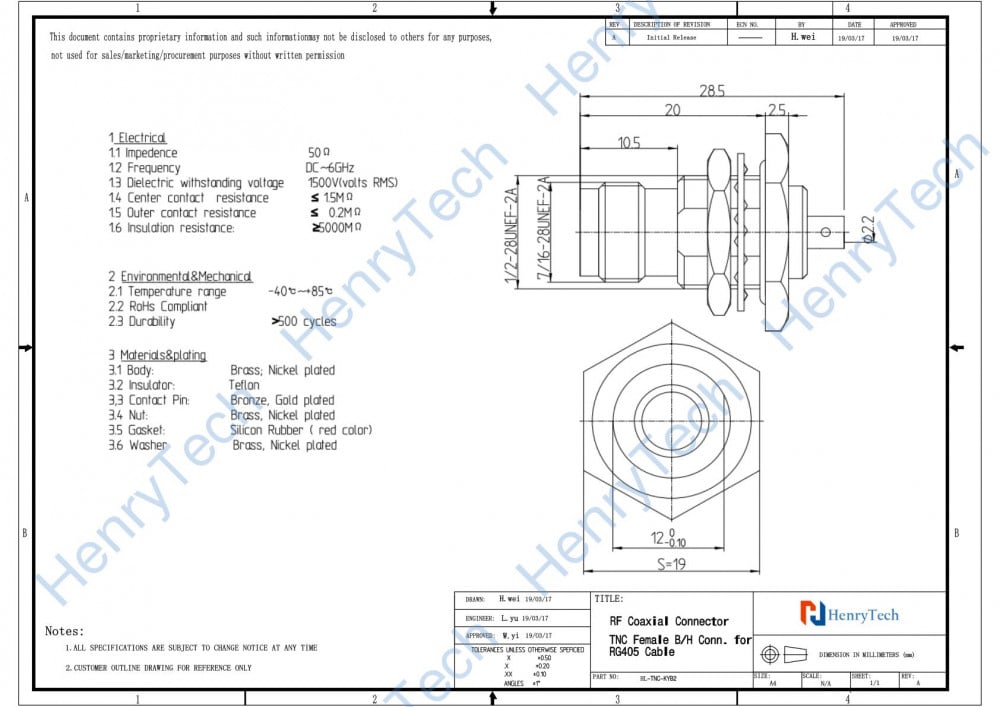 HL-TNC-KYB2 technical document preview