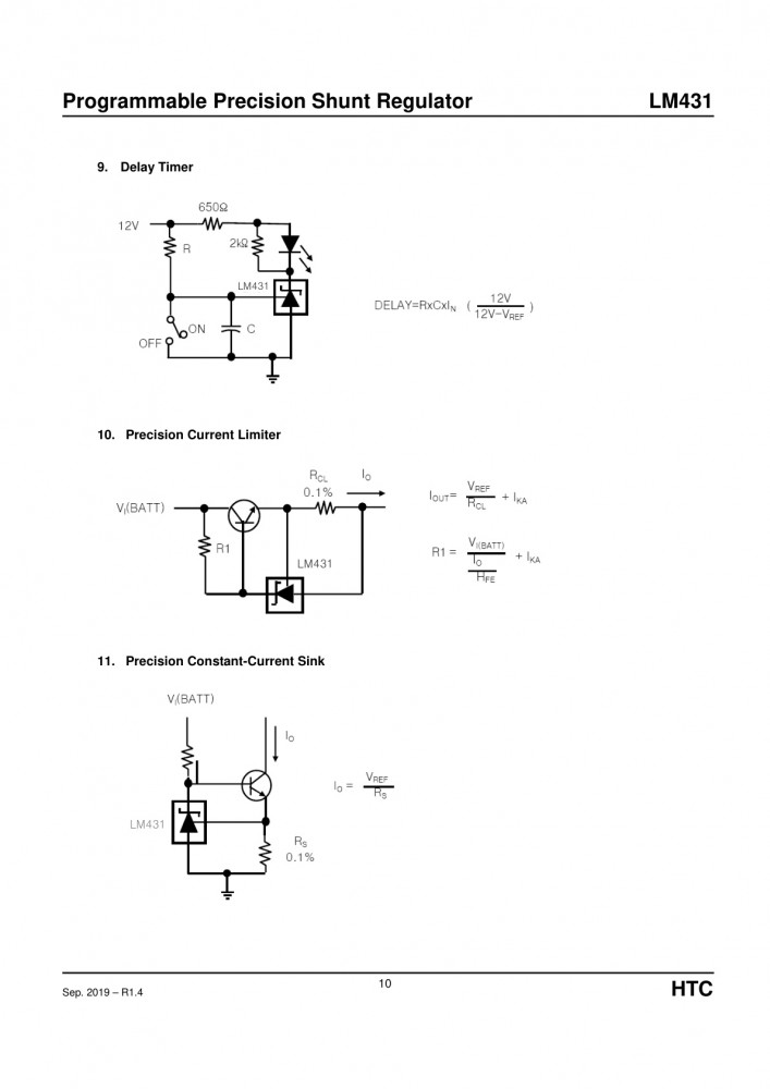 LM431ASF technical document page 10