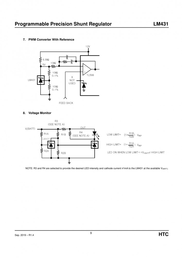 LM431ASF technical document page 9