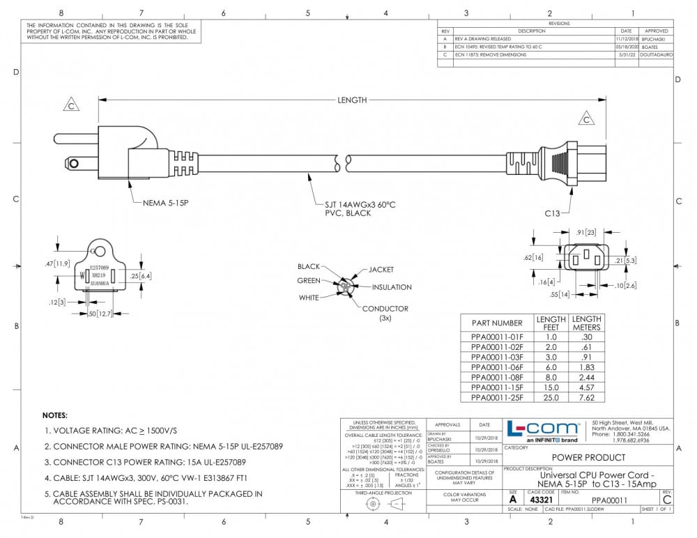 PPA00011-08F technical document preview