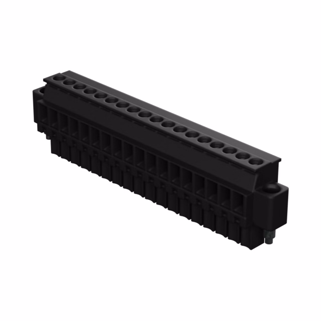 3.50mm Pitch Eurostyle Vertical Plug, with Retention Screws, Rear Wire Entry, 18 Circuits for sale