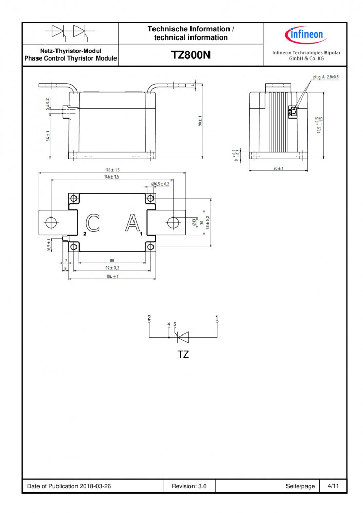 TZ800N technical document page 4