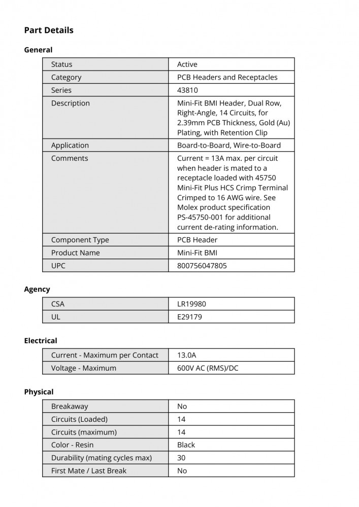 438100061 product document preview, page 2