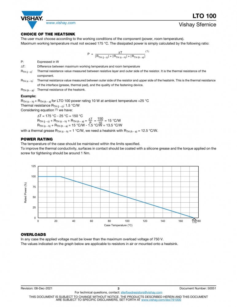 LTO series datasheet page 3