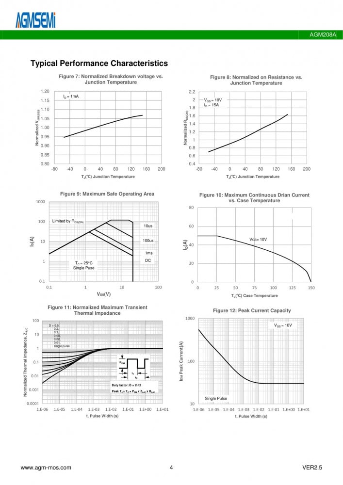 AGM208A datasheet page 4
