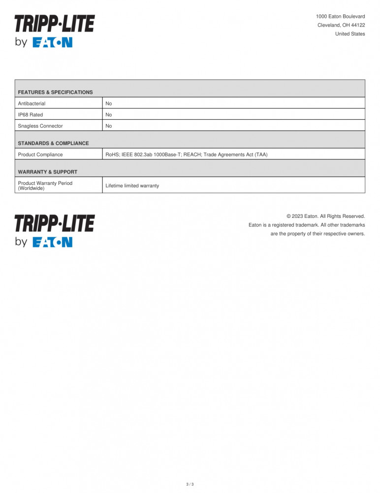 N222-01K-BK technical document page 3