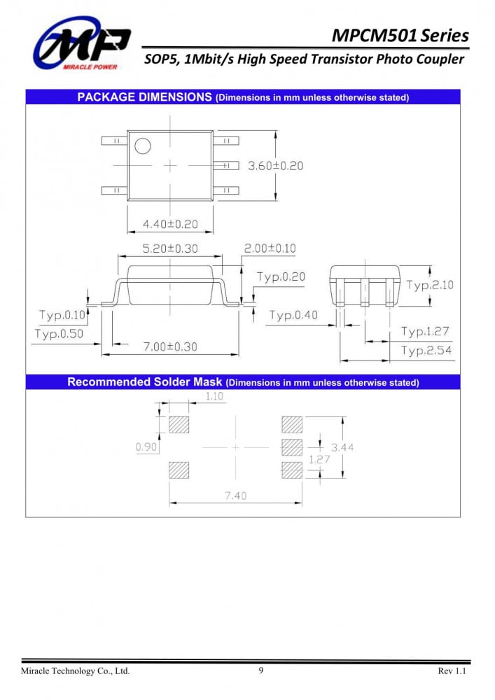 MPCM501(T1)-GV datasheet page 9