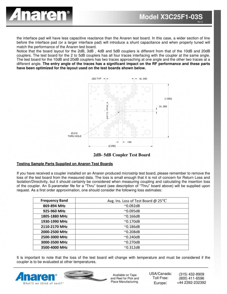 X3C25F1-03S datasheet page 9