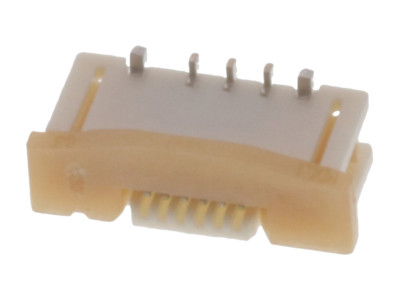 Easy-On FFC/FPC Connector, 0.50mm Pitch, Slider Series, Vertical, 3.90mm Height, 21 Circuits, Tin-Silver-Bismuth Plating