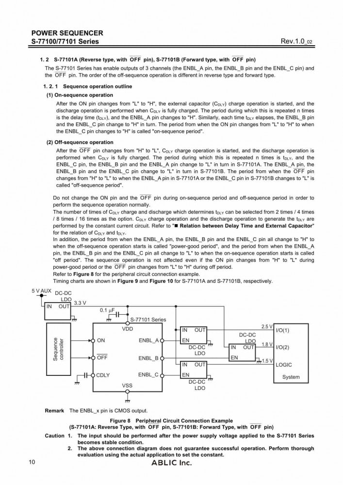 ABLIC S-77101 datasheet page 10