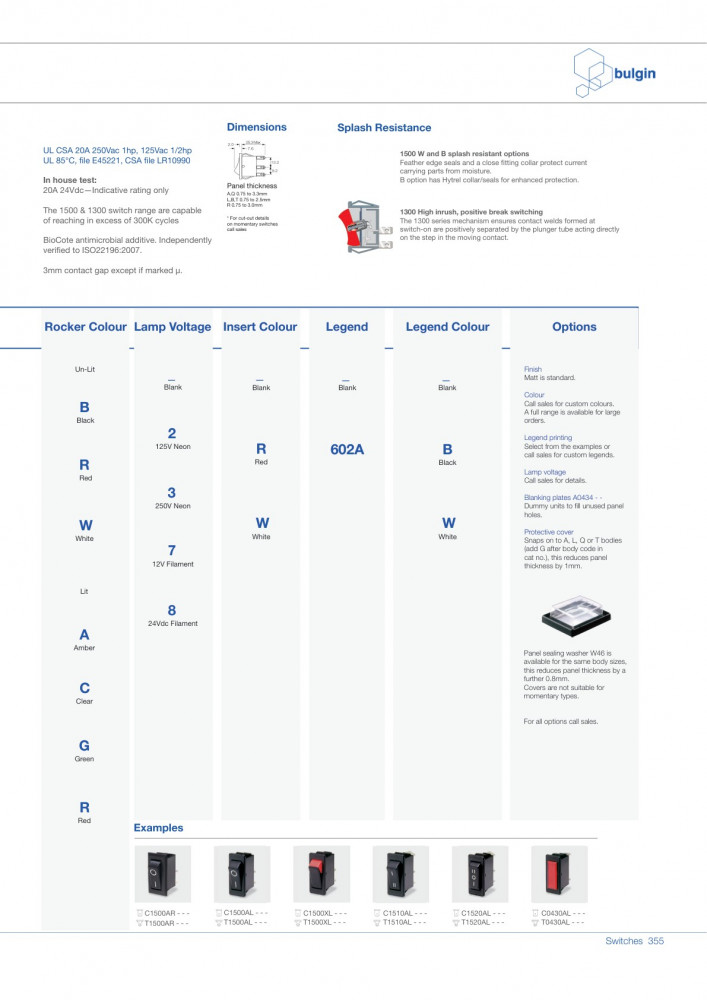 Bulgin catalogue page 2