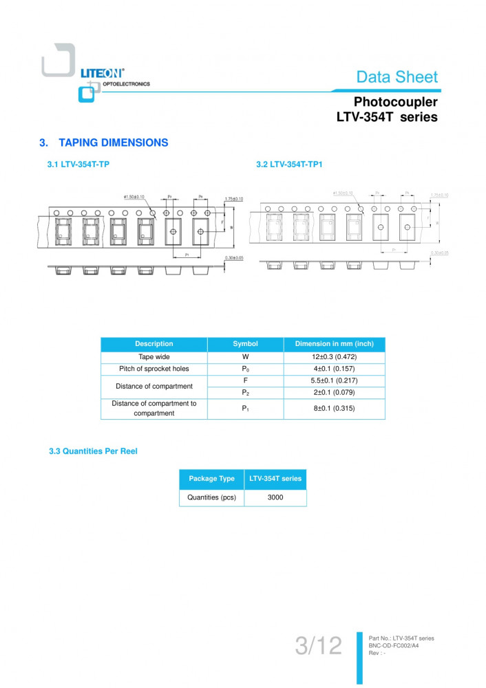 LTV-354T datasheet page 4
