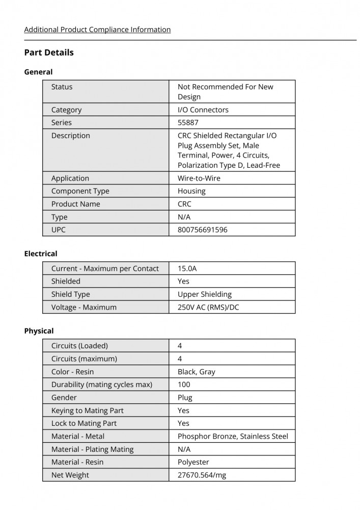 Product document preview, page 2