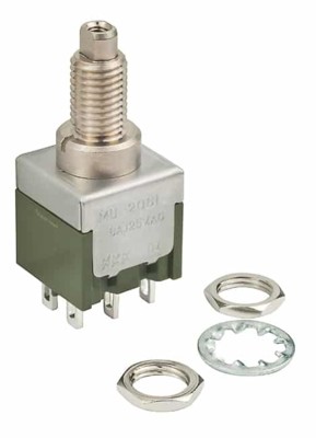 Bushing Mount Miniature Pushbutton for sale