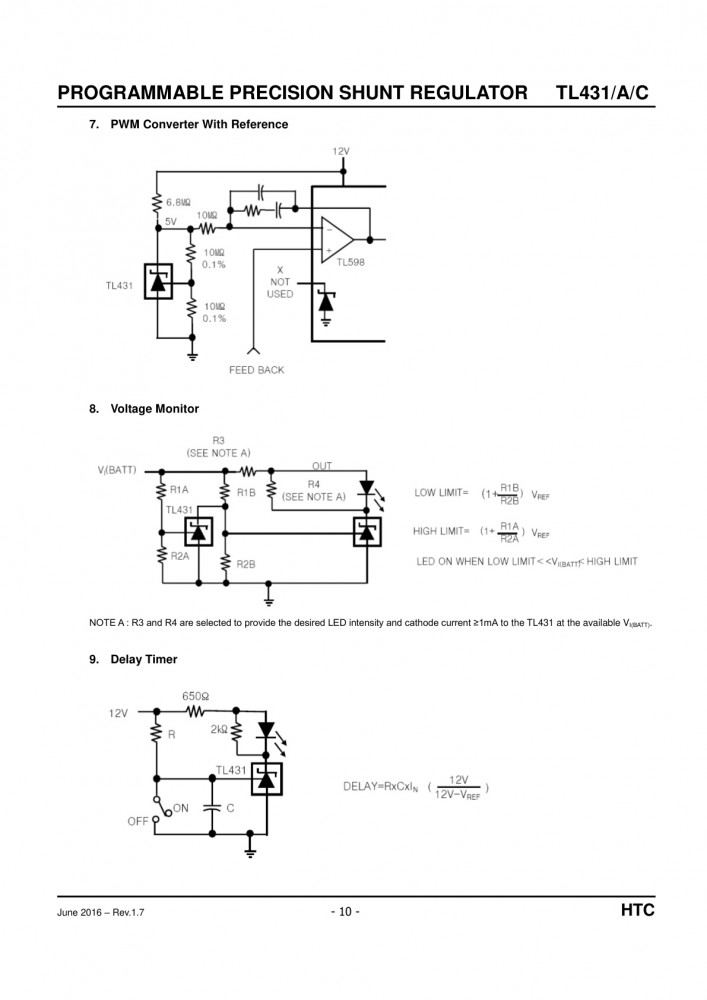 TL431ATA datasheet page 10