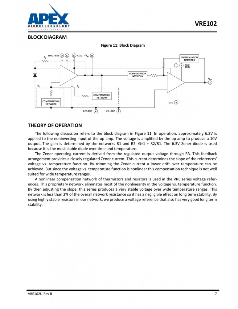 VRE102 datasheet page 7