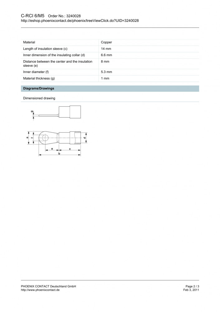 Phoenix Contact 3240028 technical data