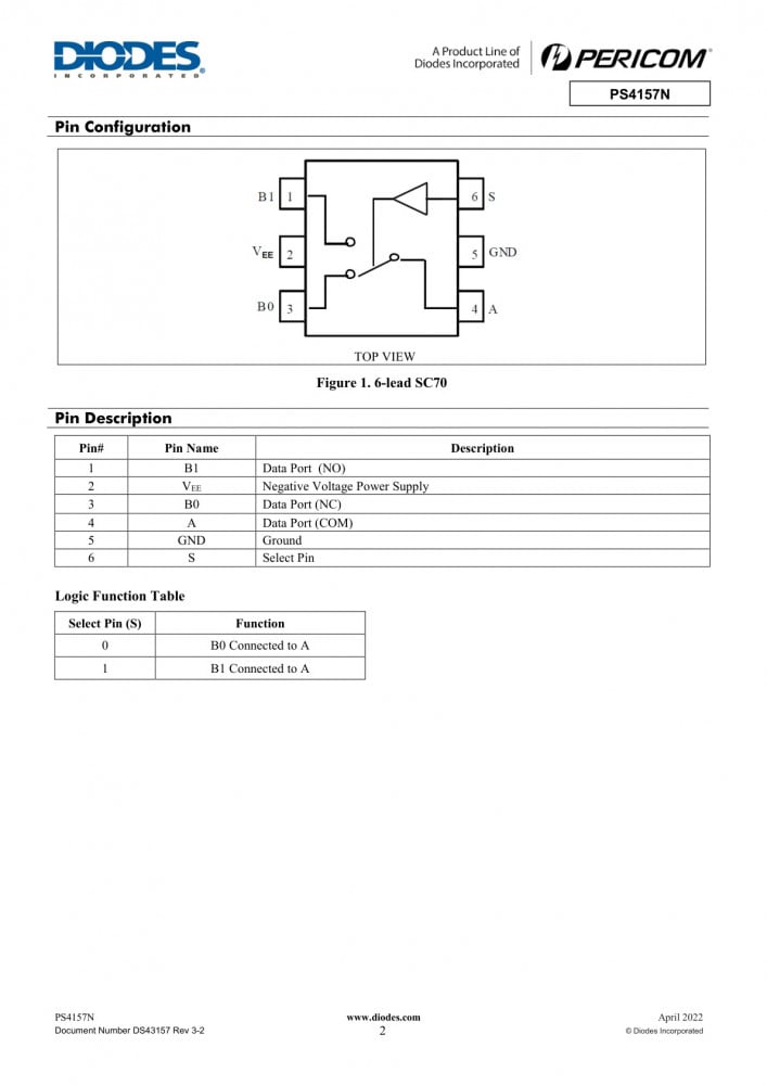 PS4157NCEX datasheet page 2
