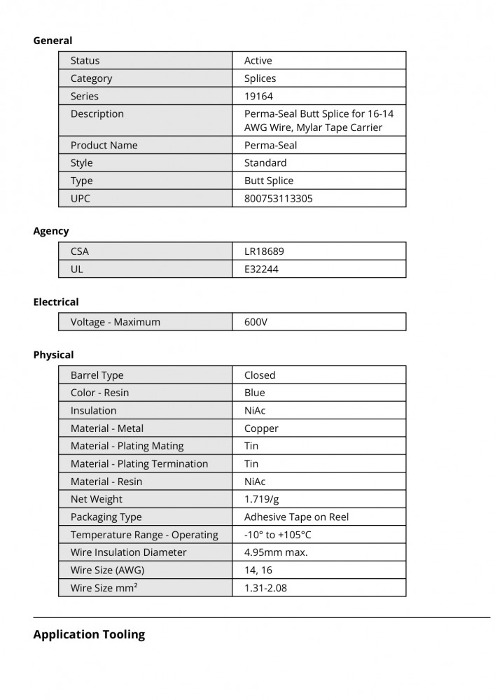 MOLEX 191640045 document page 2