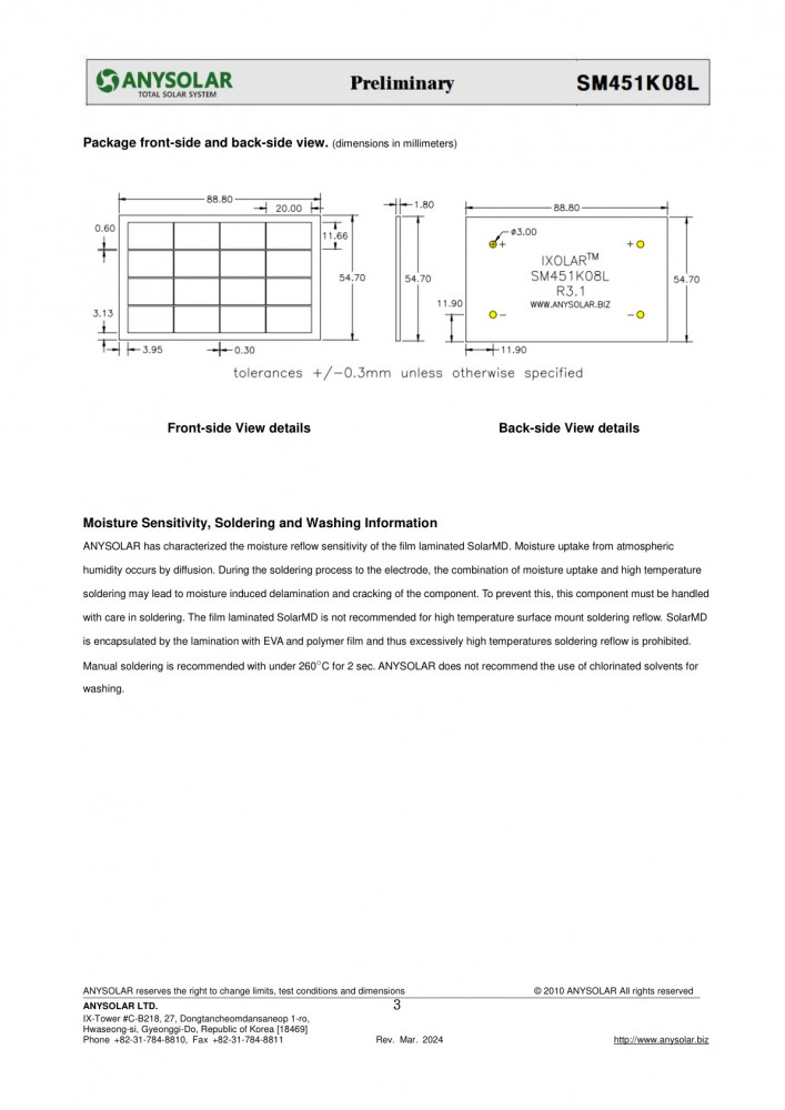 SM451K08L datasheet page 3