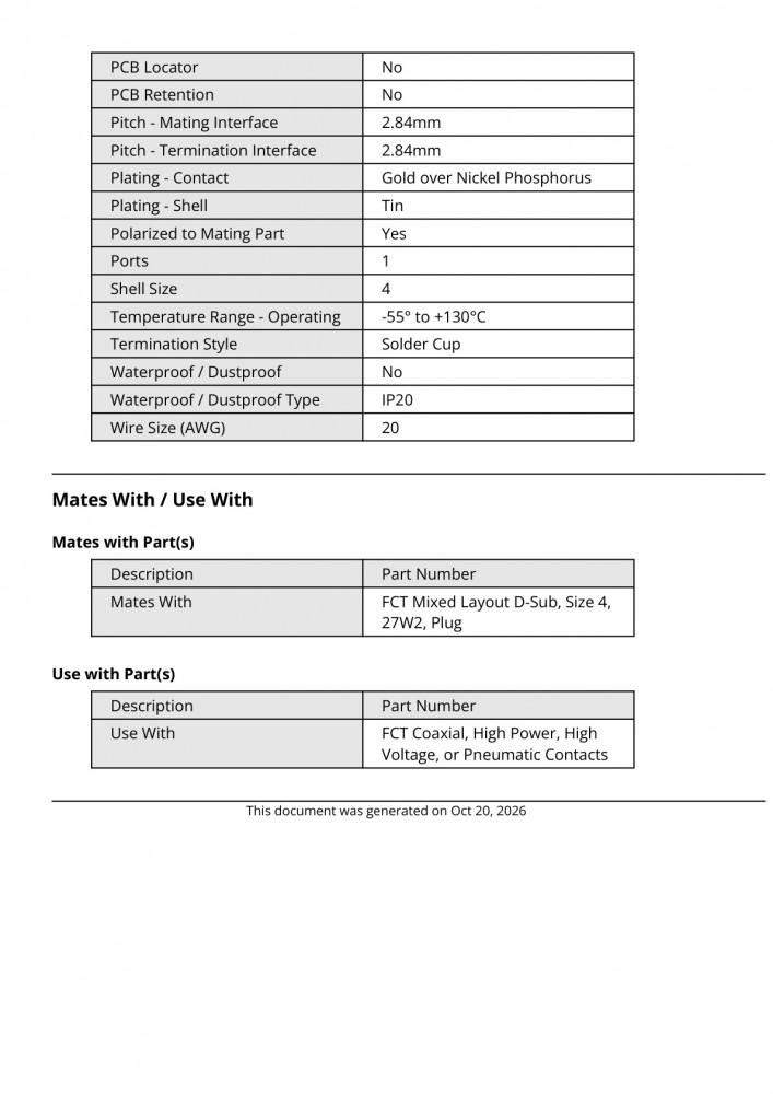 Molex 1727040030 document page 3