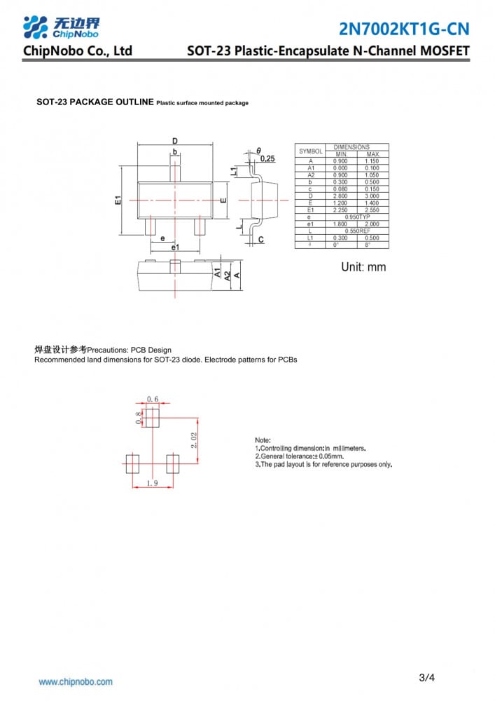 2N7002KT1G-CN datasheet page 3