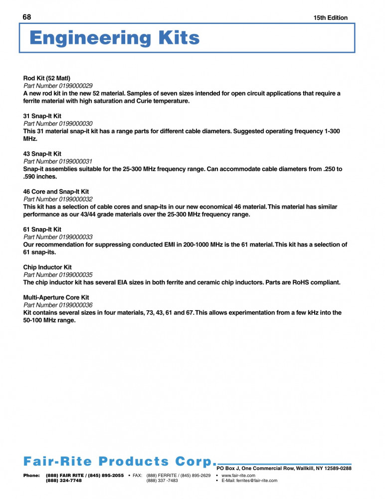 Fair-Rite document page 3