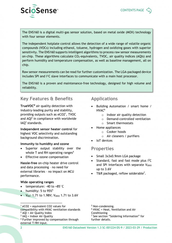 ENS160 document page 2
