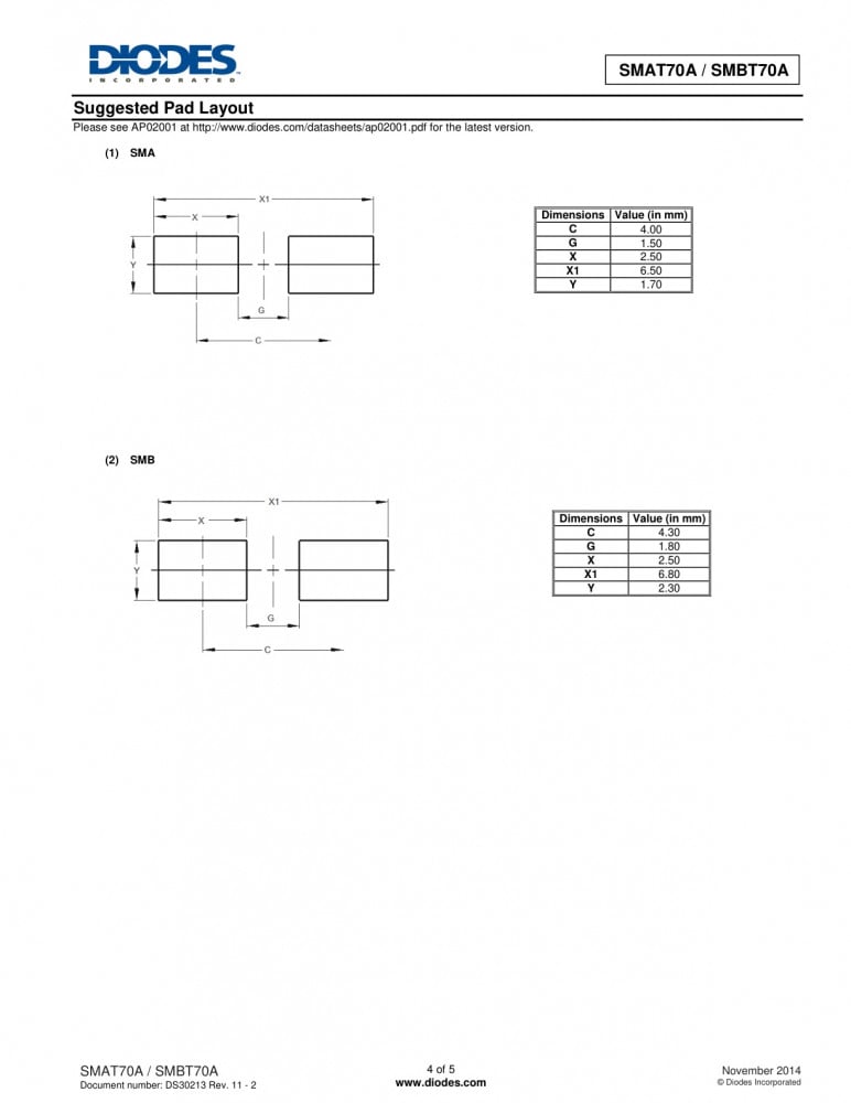 SMAT70A-13-F datasheet page 4