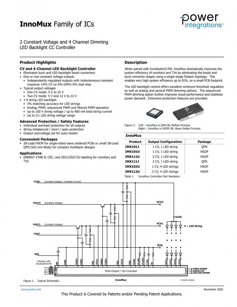 IMX112U-TL document page 1