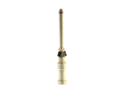 Heavy-Duty Turned Crimp Contact for 10A Inserts and Modules, Female, Silver (Ag) Plated Copper Alloy, 0.75mm² (18 AWG), 100 per Bag