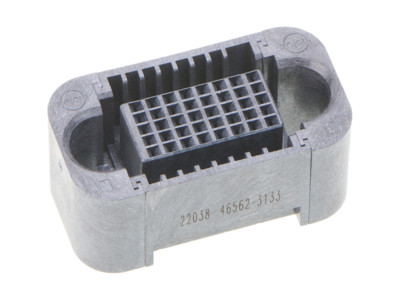 2.54mm, 5.50mm, 7.50mm Pitch EXTreme Ten60Power Vertical Receptacle with  Top Guide Receivers, 24 Signal Circuits, 7 Power Circuits