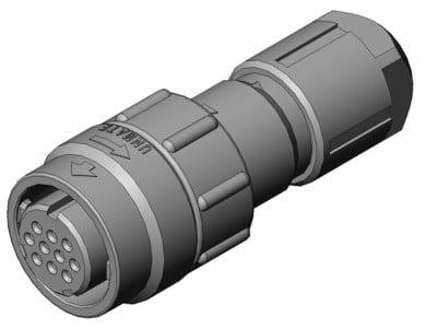 JAE Electronics JN1VDS10SL1 Circular Connector Housing