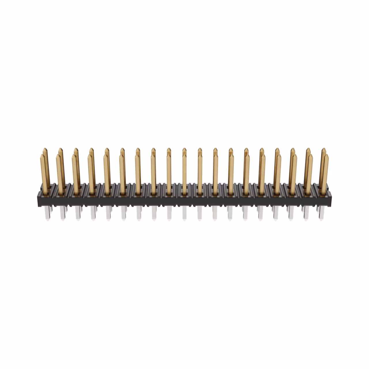 2.00mm Pitch Milli-Grid Header, Vertical, Through Hole, 38 Circuits, 0.38µm Gold (Au) Plating, Mating Pin Length 5.50mm, Tail Length 2.60mm, Tray, Lead-Free for sale